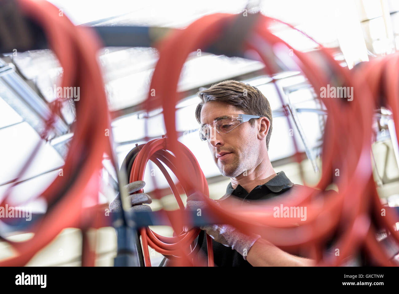 Cable making plant hi-res stock photography and images - Alamy