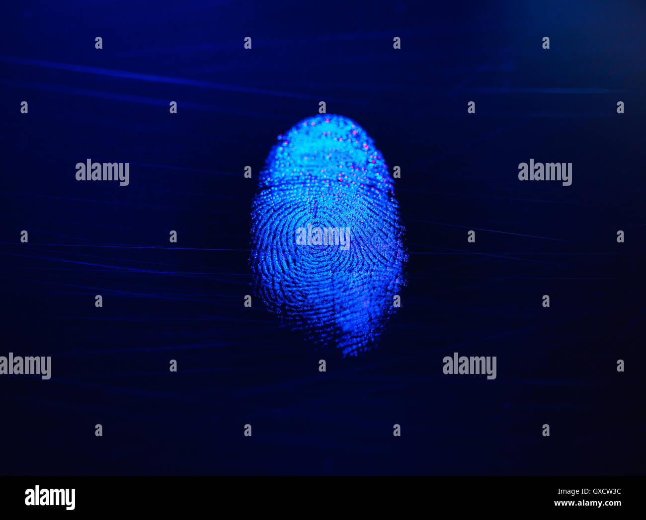 Human finger print as evidence of identity and as a password Stock ...