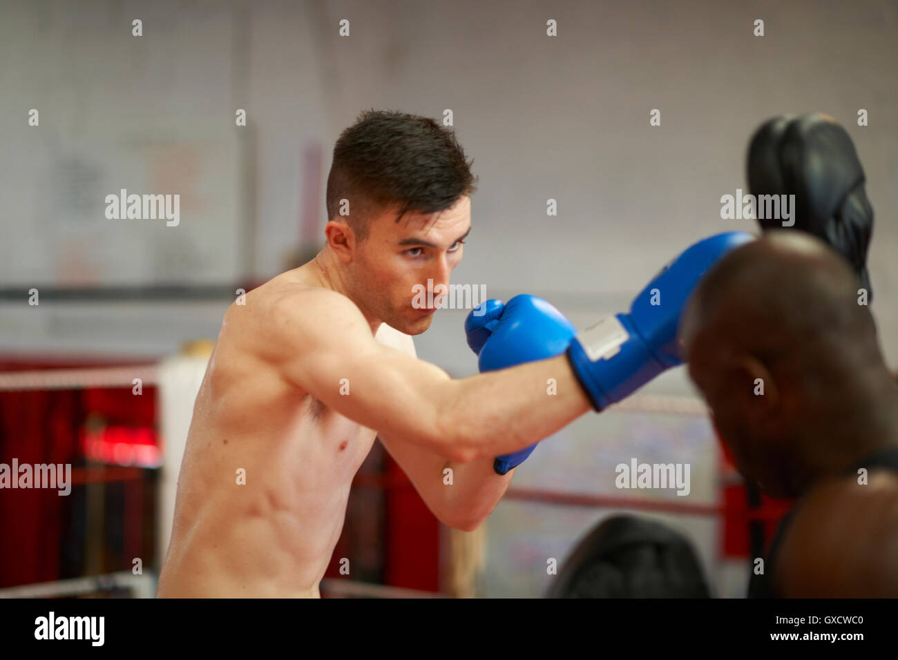 Boxing coach hi-res stock photography and images - Alamy