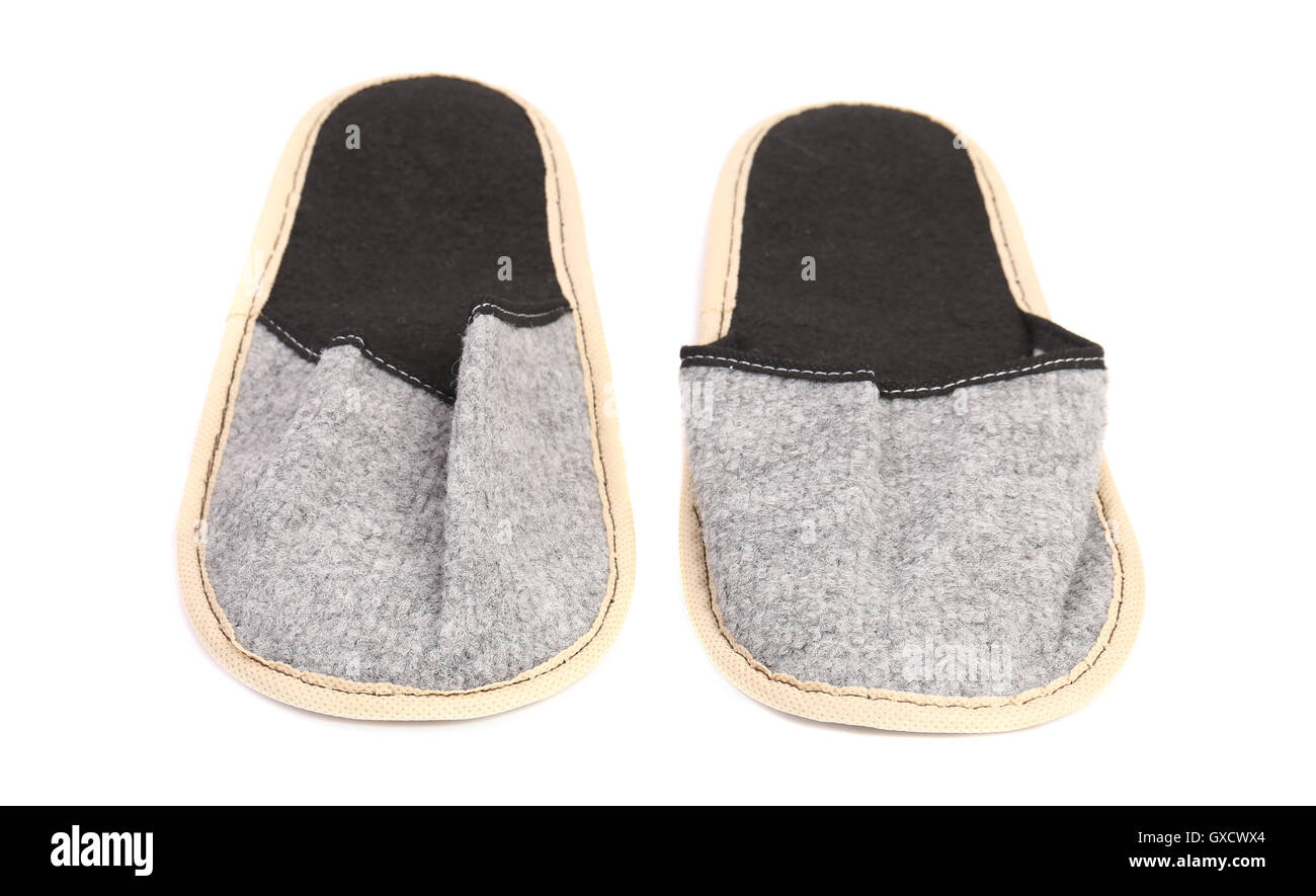 Gray slippers hi-res stock photography and images - Alamy