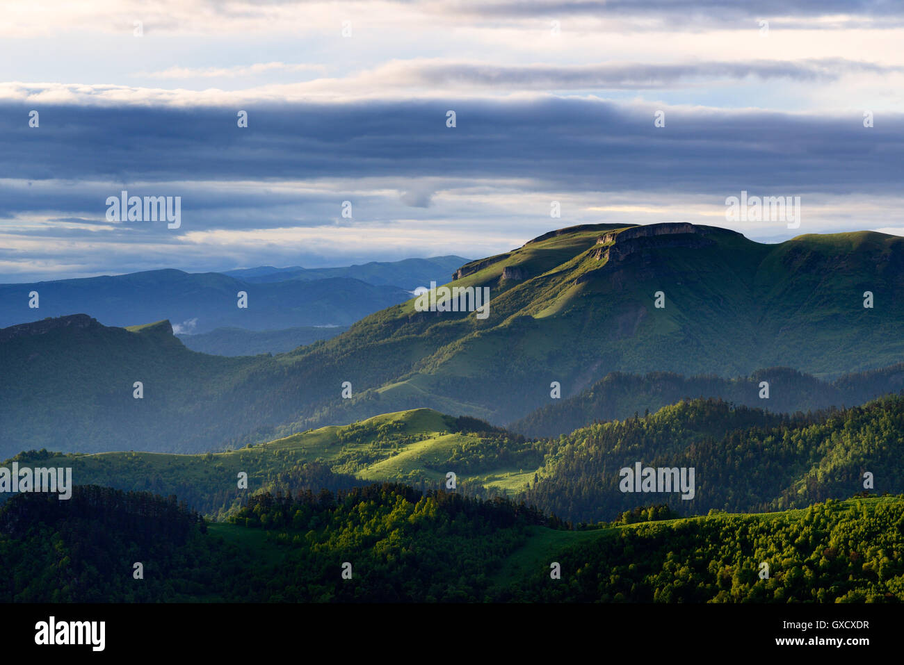 Bolshoy Thach (Big Thach) Nature Park, Caucasian Mountains, Republic of ...