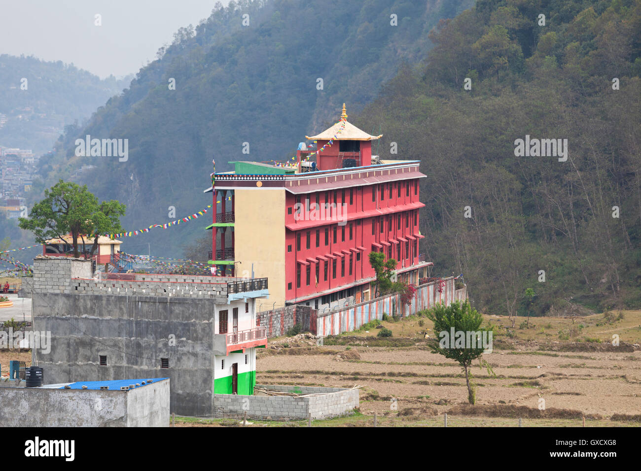 Tashi Ling tibetan settlement, Pokhara, Nepal Stock Photo - Alamy