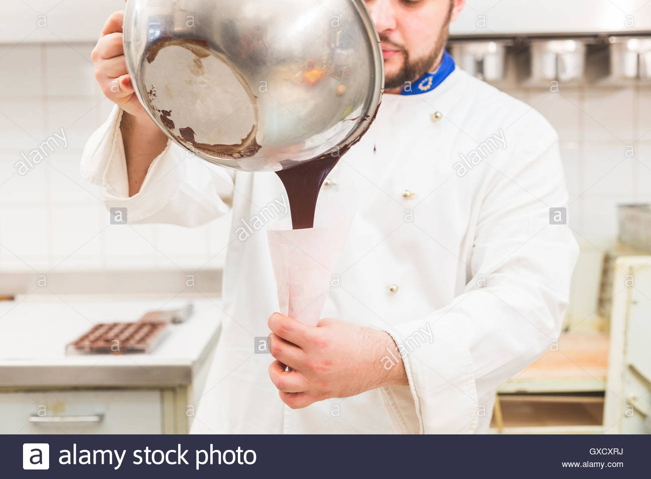 Piping Chocolate High Resolution Stock Photography and Images - Alamy