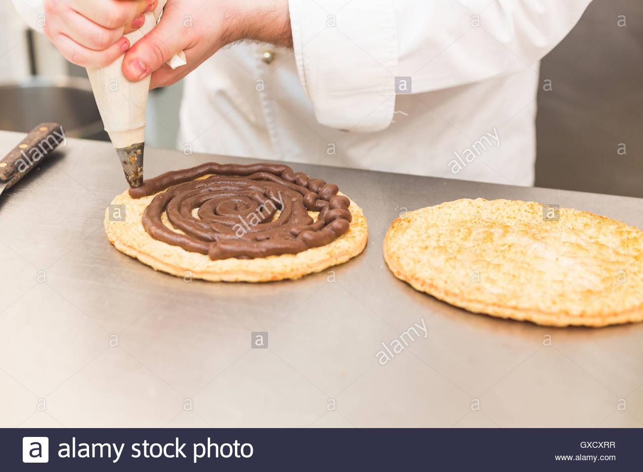 Piping Chocolate High Resolution Stock Photography and Images - Alamy