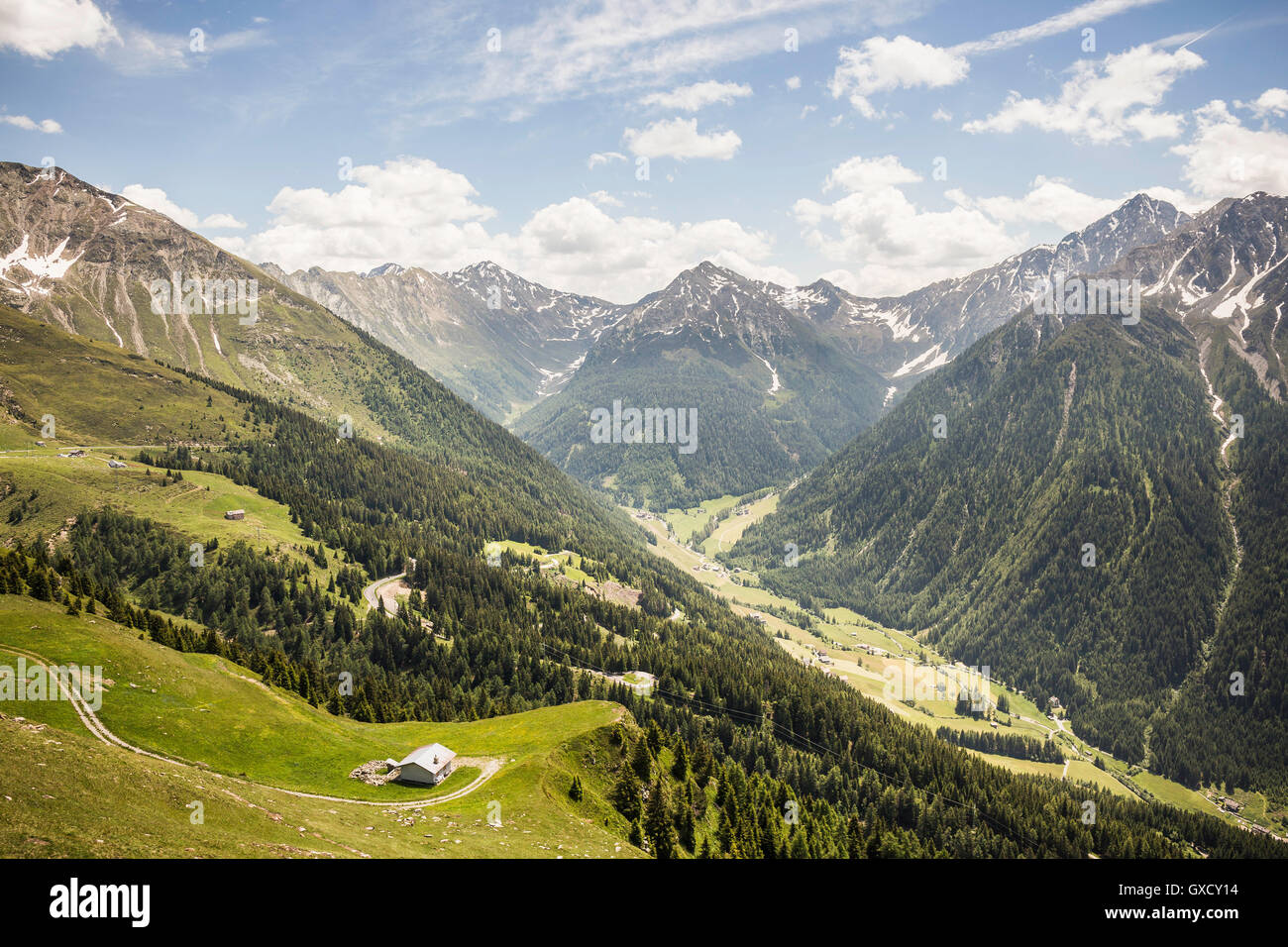 Tree Lined Valley Stock Photos & Tree Lined Valley Stock Images - Alamy