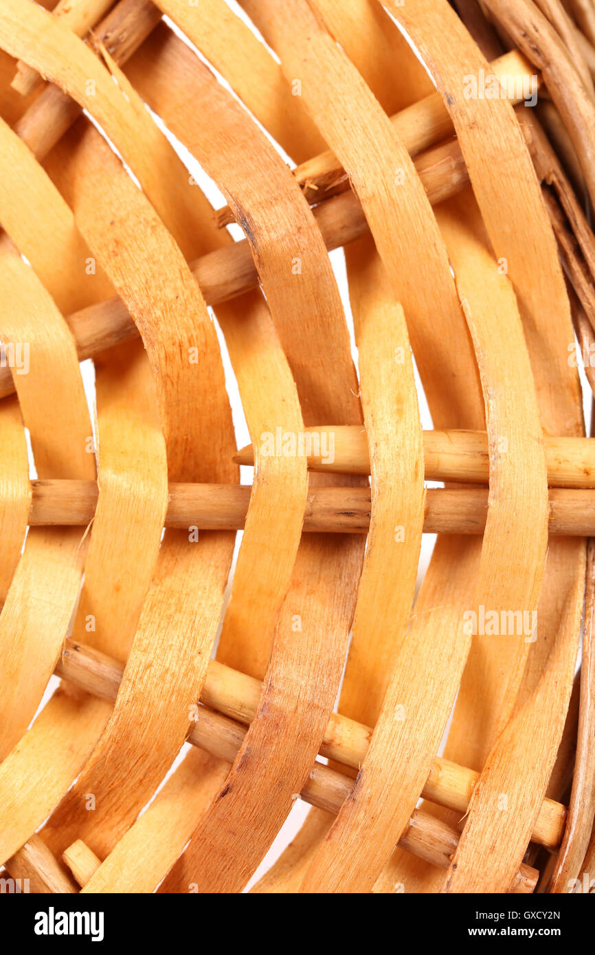 Fragment of willow wickerwork. Close up Stock Photo - Alamy