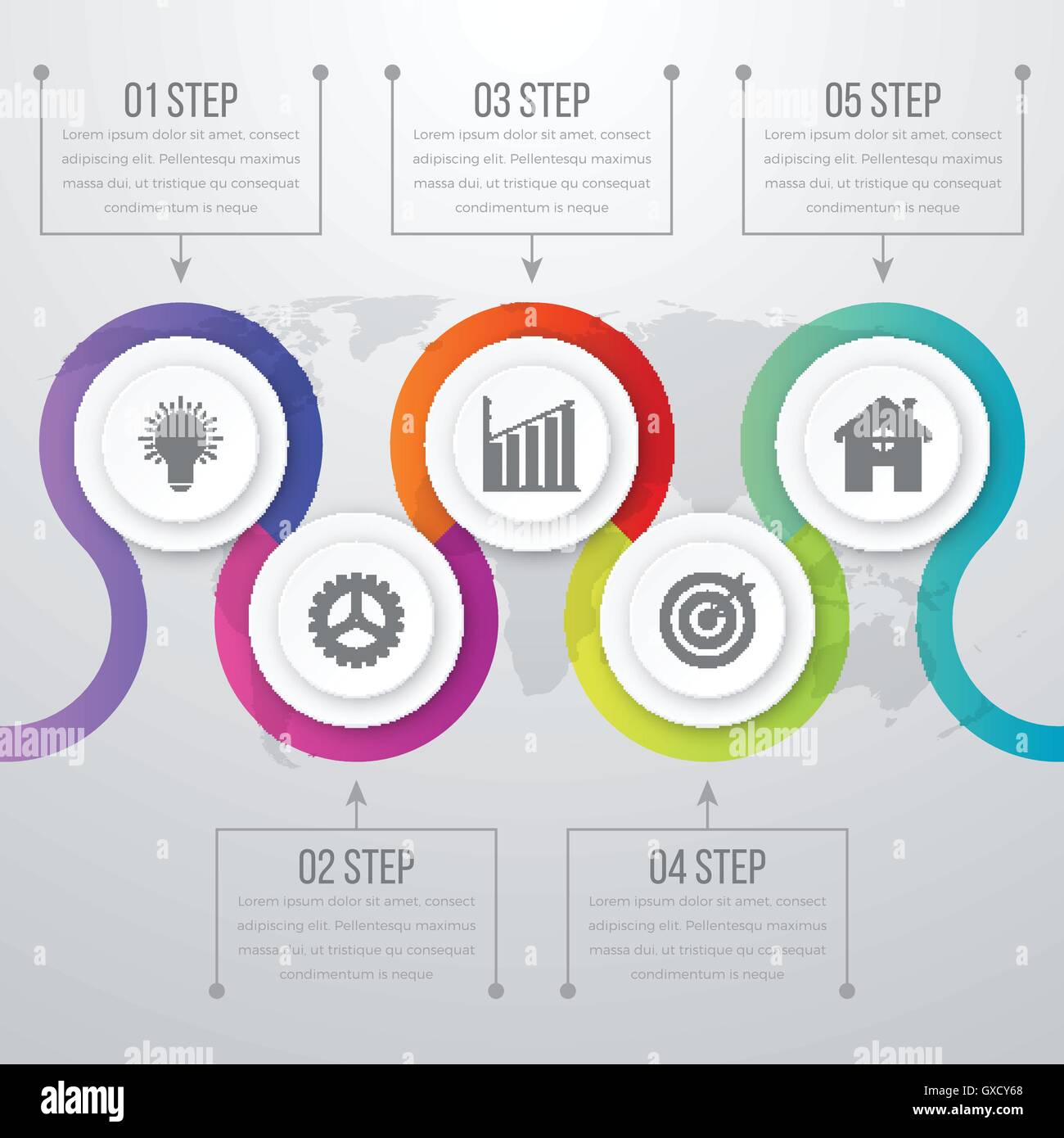 Timeline Vector 3d Infographic Stock Vector Image & Art - Alamy