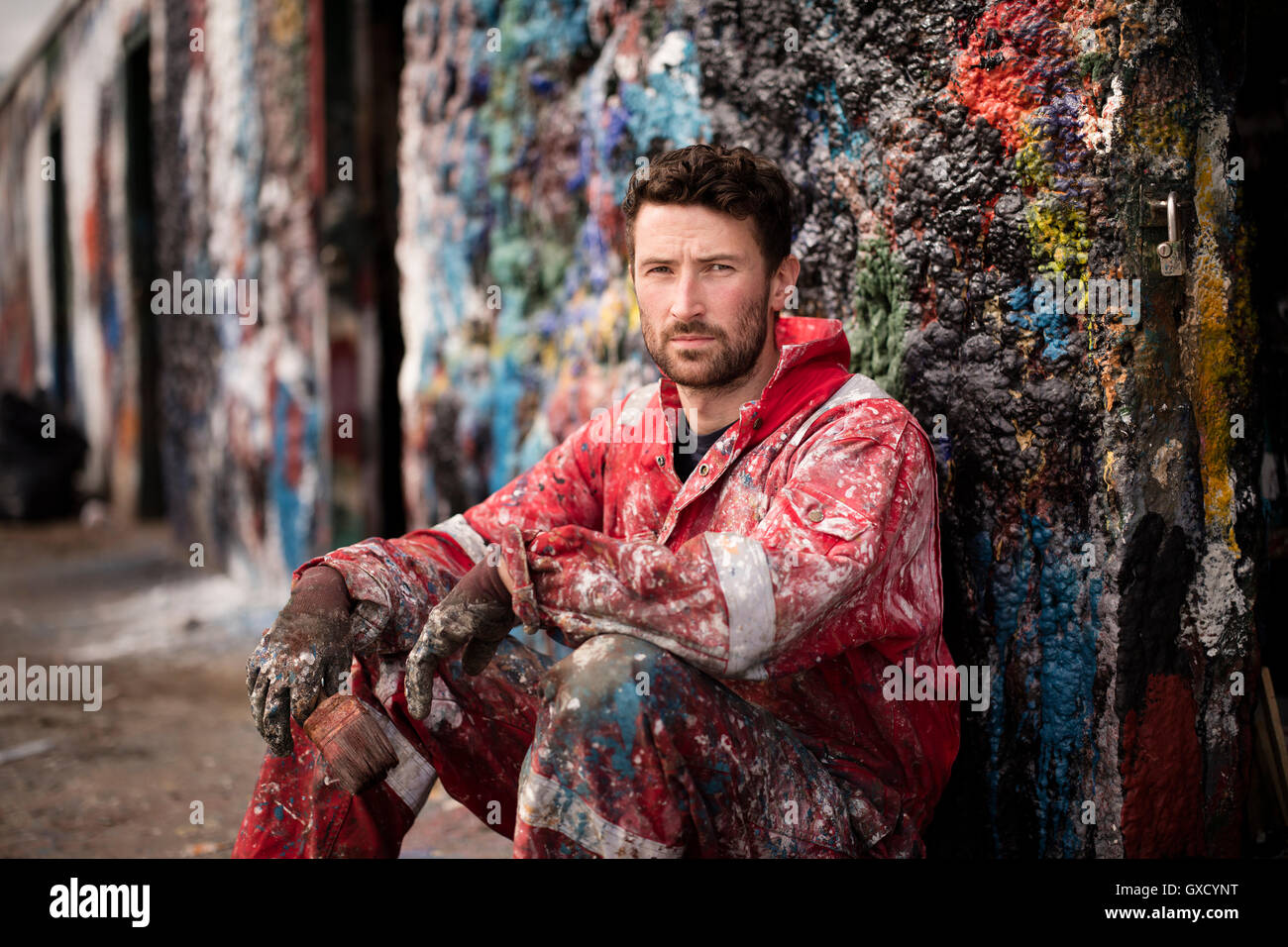 Splatter Paint Photoshoot