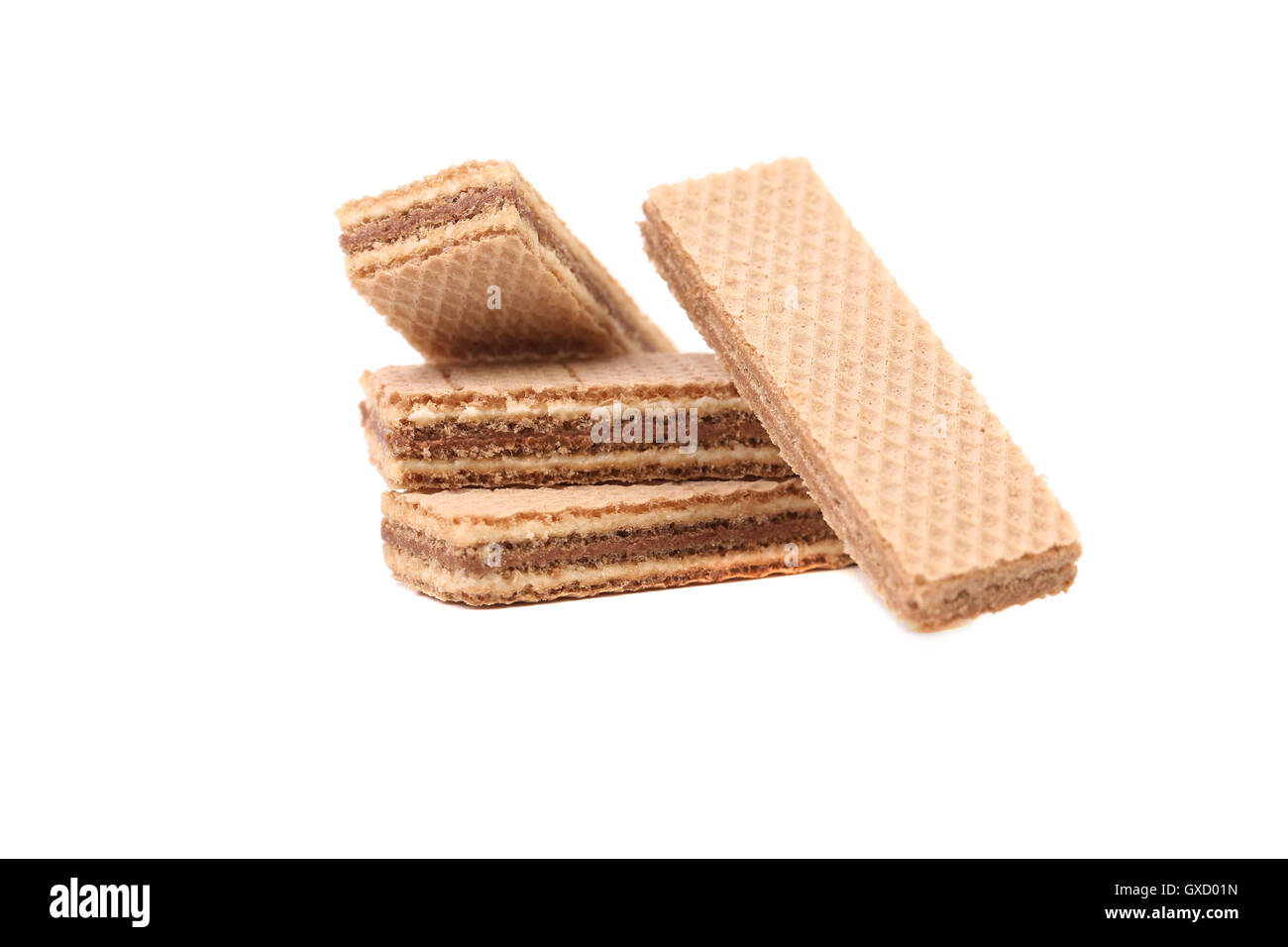 Chocolate wafers Cut Out Stock Images & Pictures - Alamy