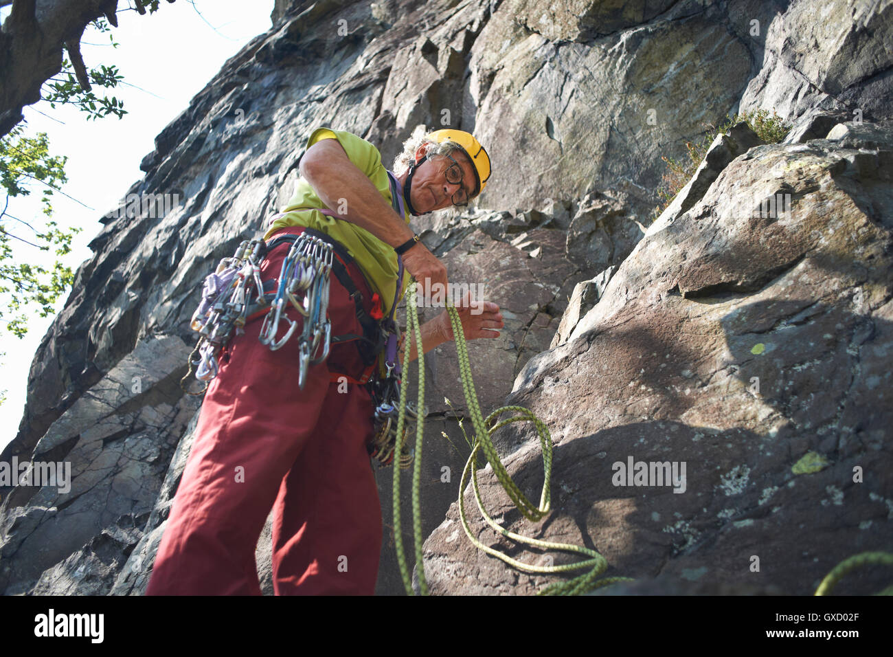 Hard rock helmet hi-res stock photography and images - Alamy