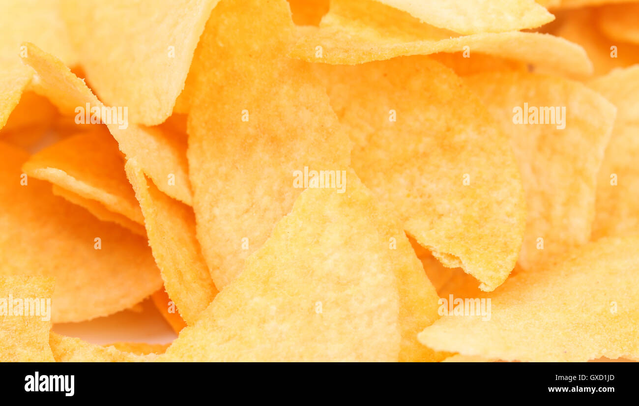 Background of potato chips Stock Photo - Alamy