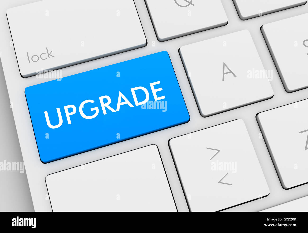 Laptop Open Keyboard White Arrow High Resolution Stock Photography and ...