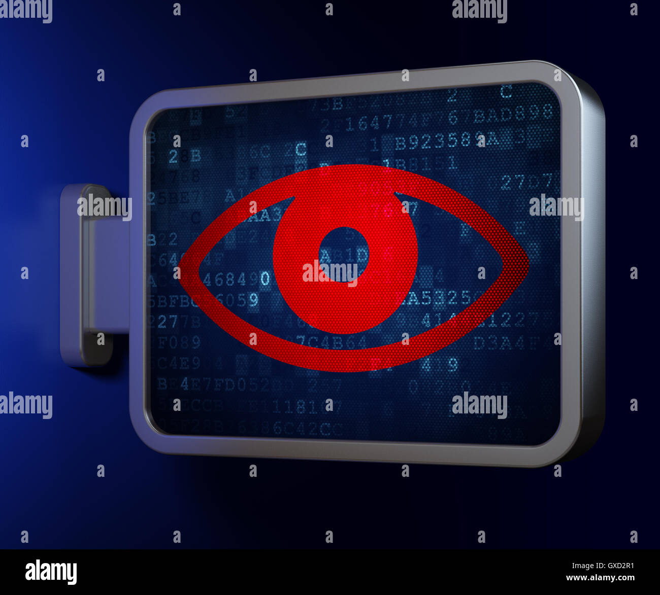 Digital eye billboard hi-res stock photography and images - Alamy