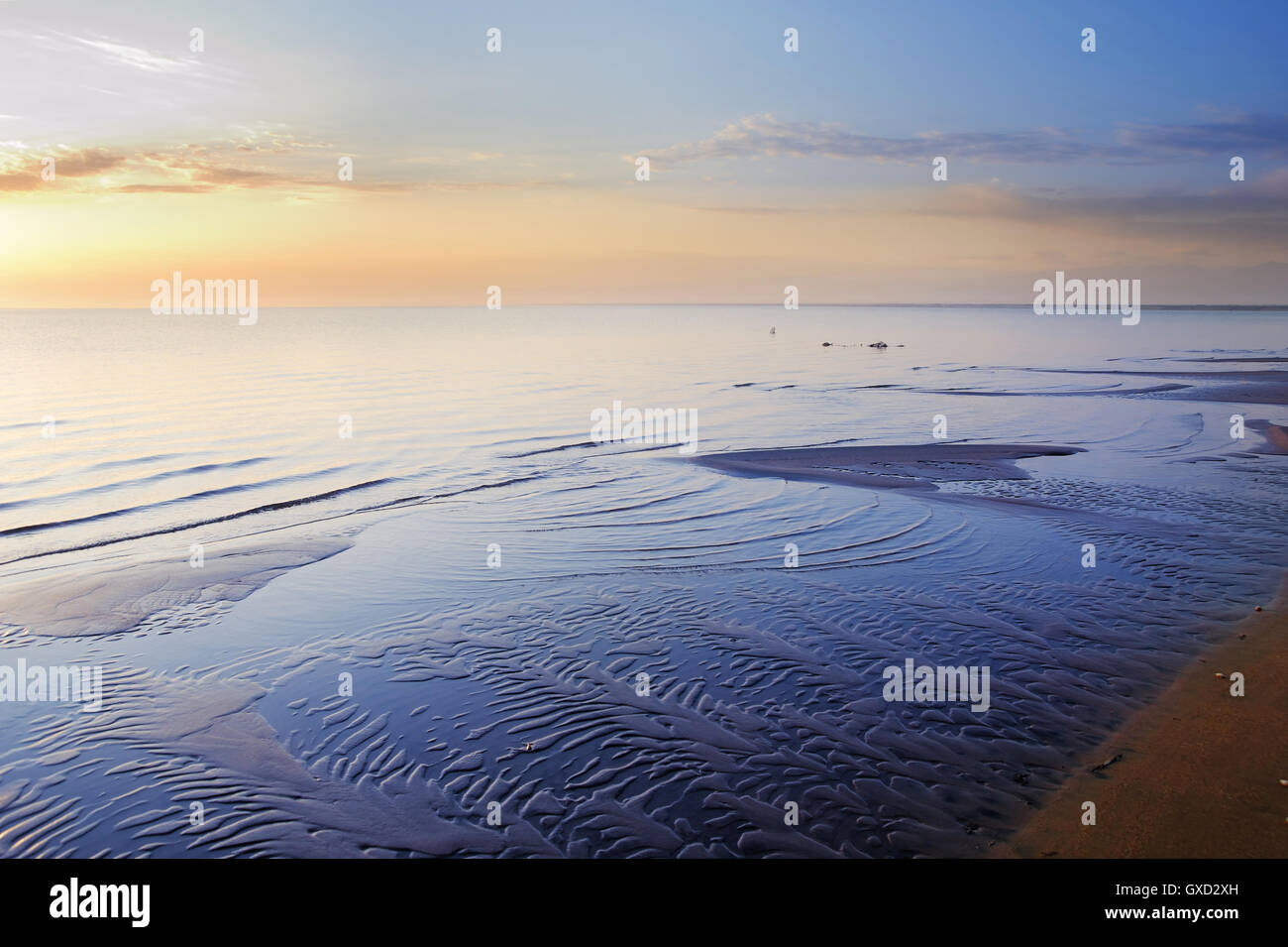 Morning calmness at the sea Stock Photo - Alamy
