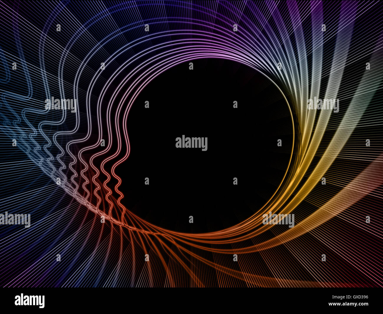 Emergence of Soul Geometry Stock Photo - Alamy