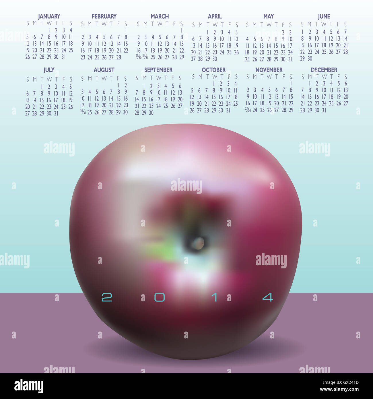 Abstract calendar hi-res stock photography and images - Alamy