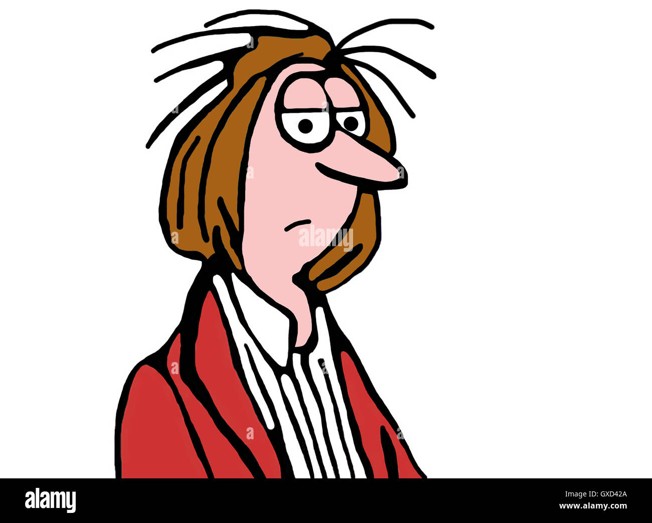 Frazzled woman hi-res stock photography and images - Alamy