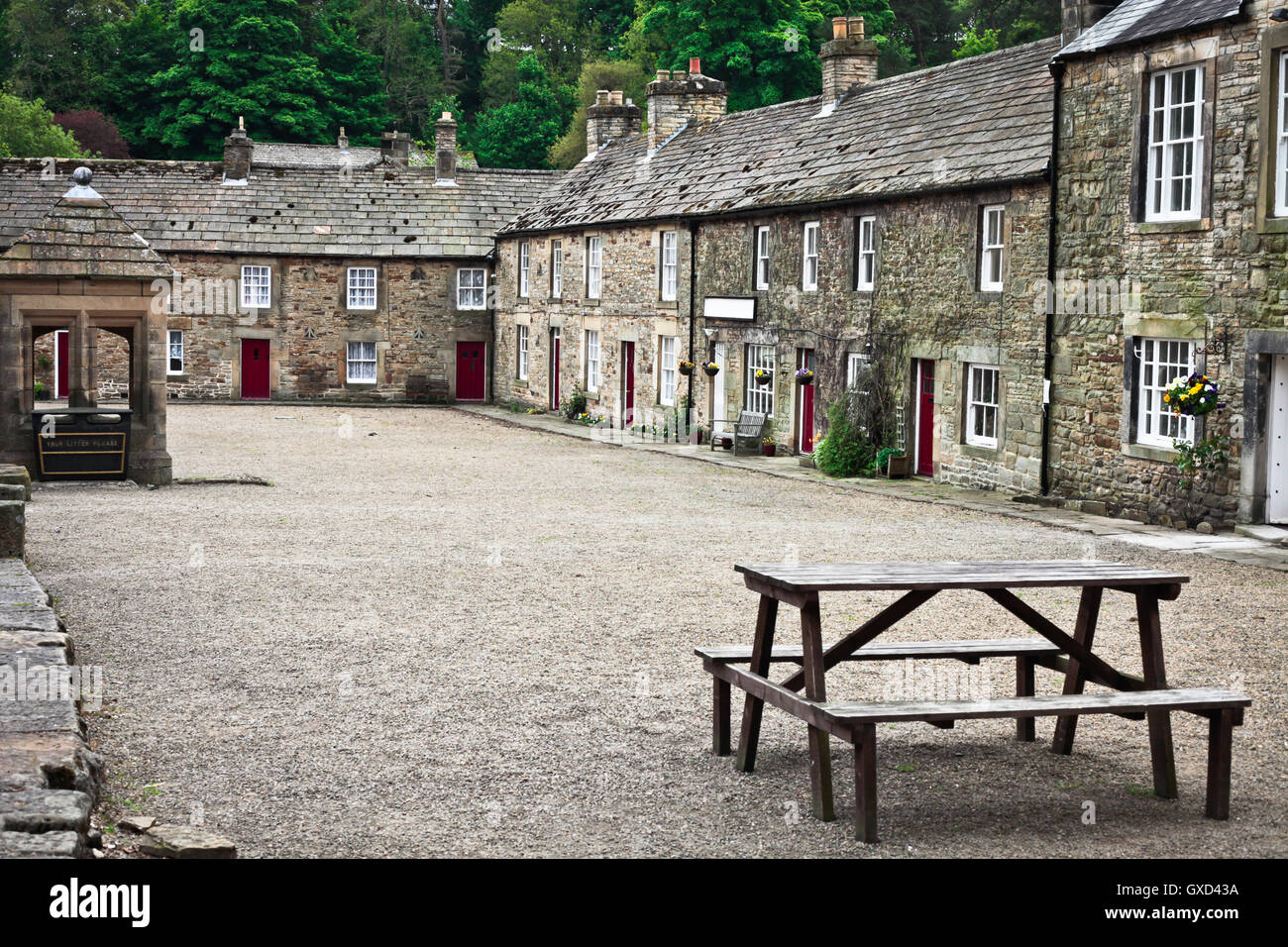 Blanchland village northumberland hi-res stock photography and images ...
