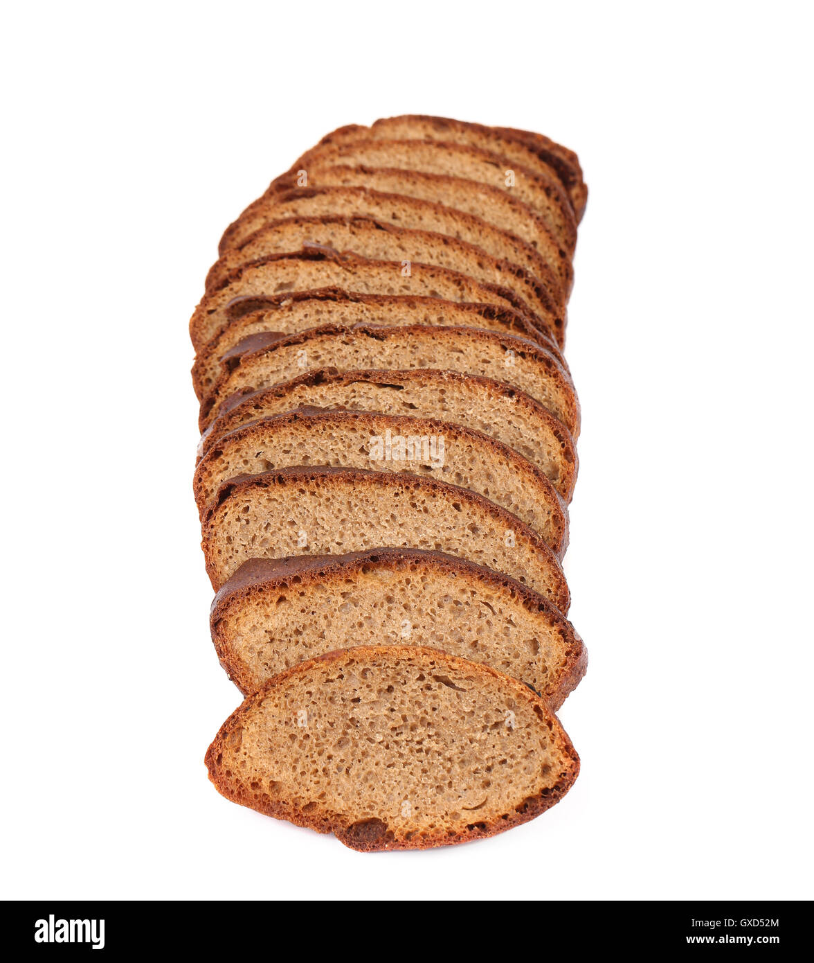 Slices of brown bread Stock Photo - Alamy