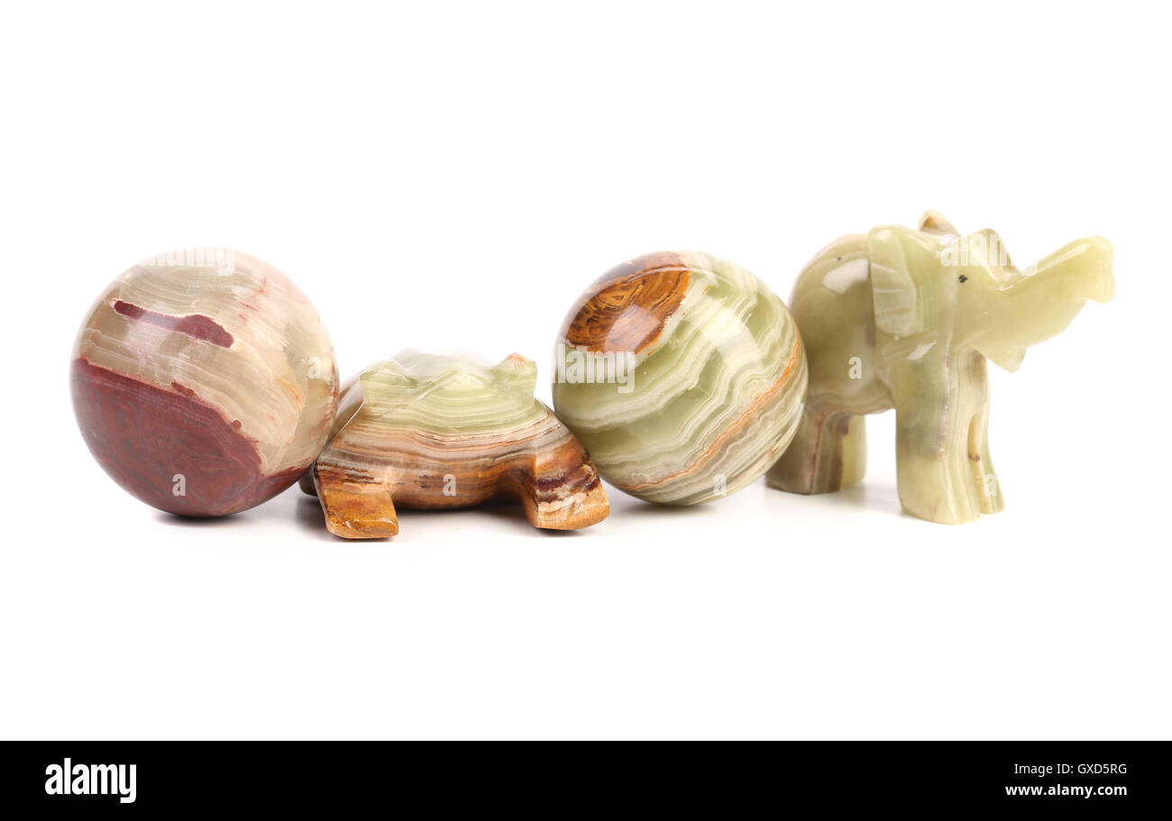 Handicrafts of jasper Stock Photo - Alamy