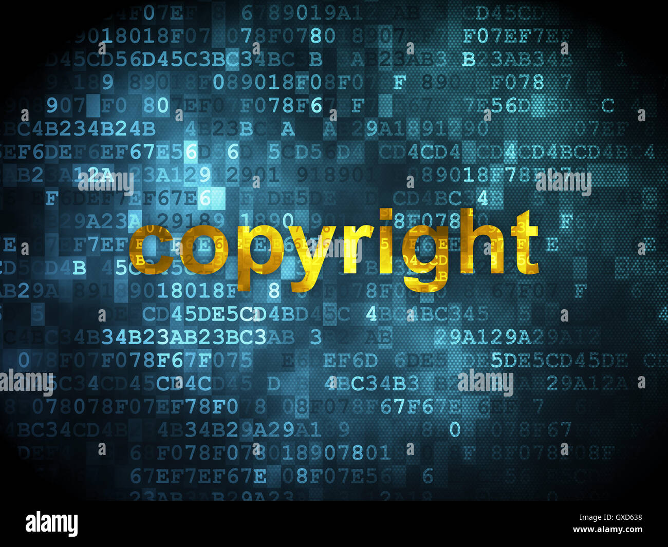 Law concept: Copyright on digital background Stock Photo - Alamy