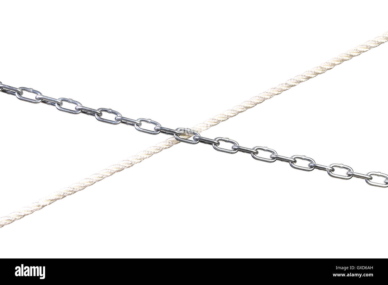 Cross link Cut Out Stock Images & Pictures - Alamy