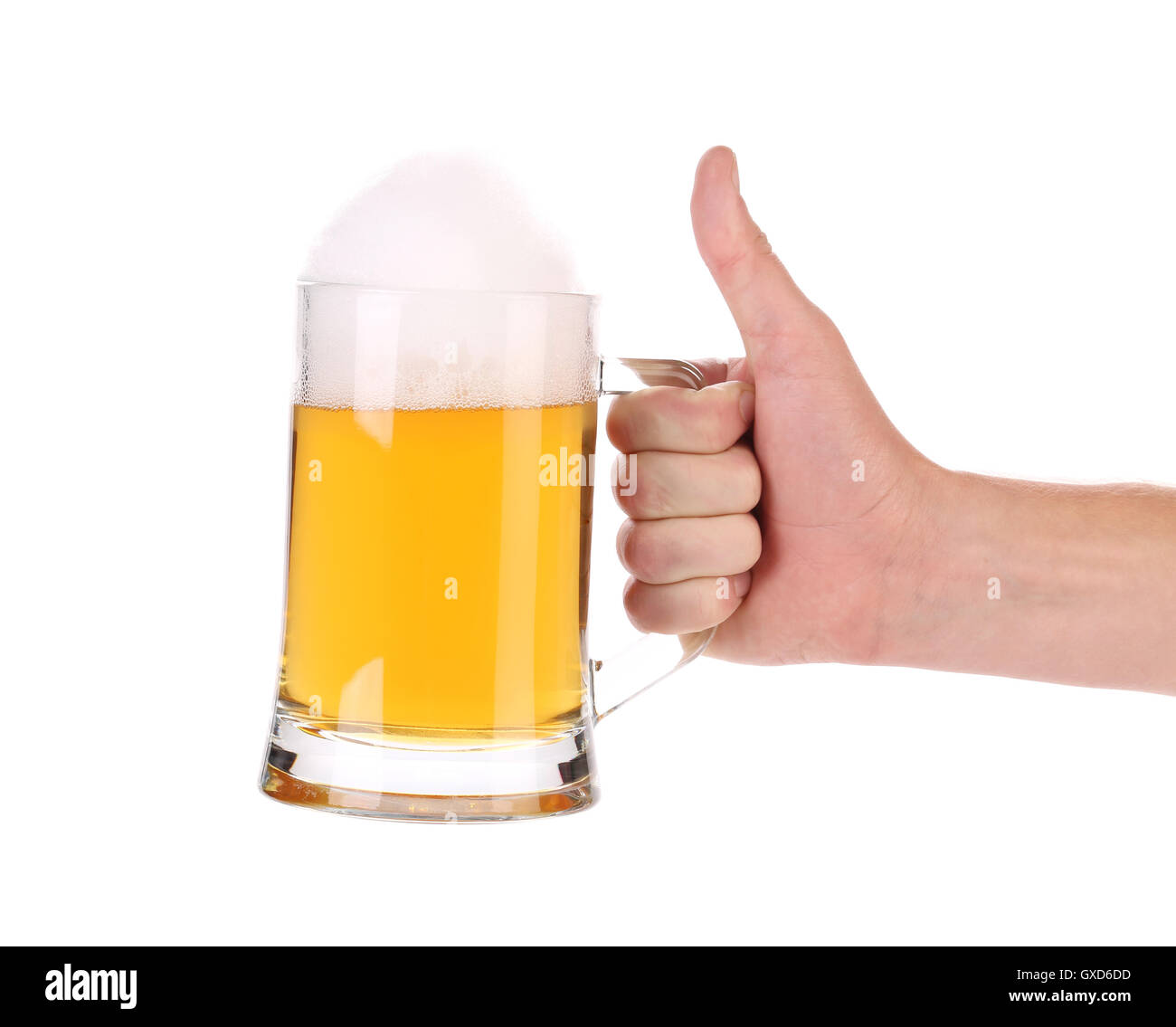 Beer mug sign in Cut Out Stock Images & Pictures - Alamy