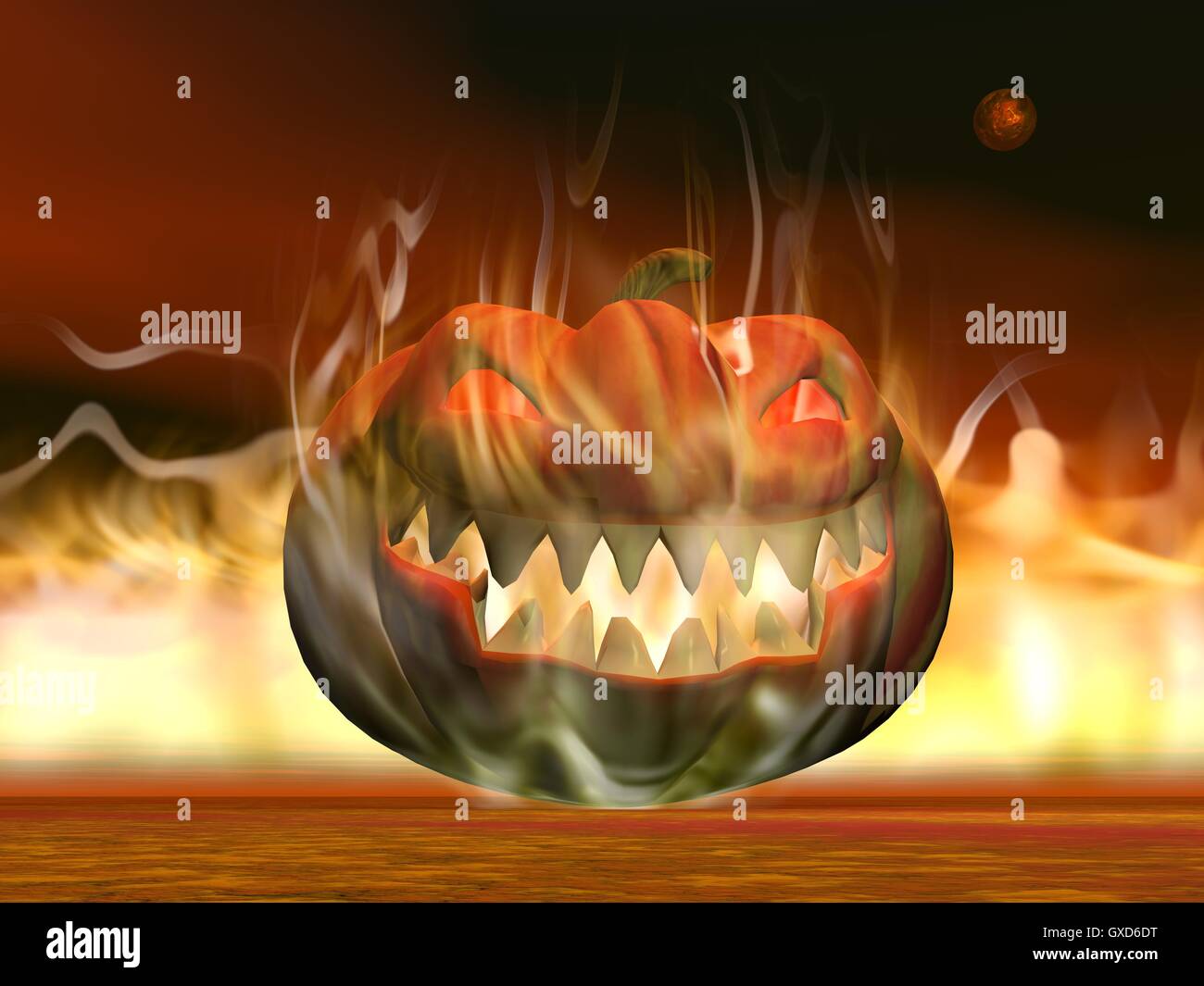 3d pumpkin hi-res stock photography and images - Alamy