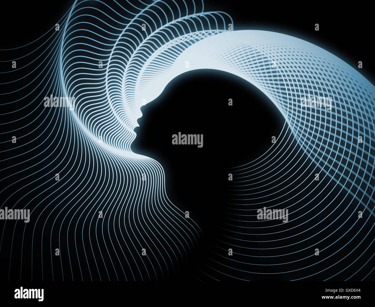 Soul Geometry Metaphor Stock Photo - Alamy