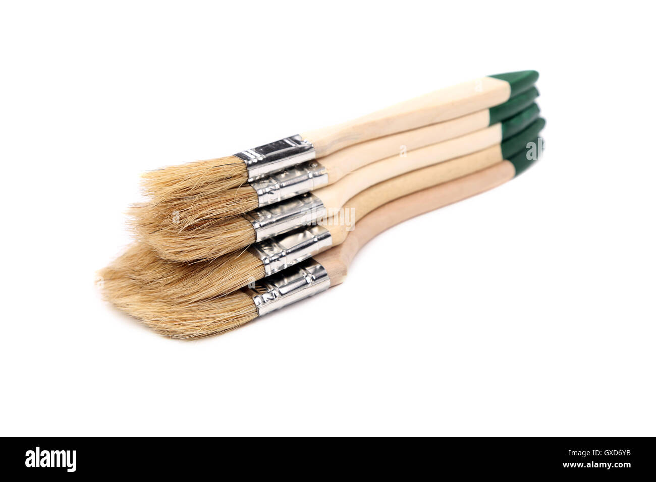 Paint brush isolated Stock Photo - Alamy