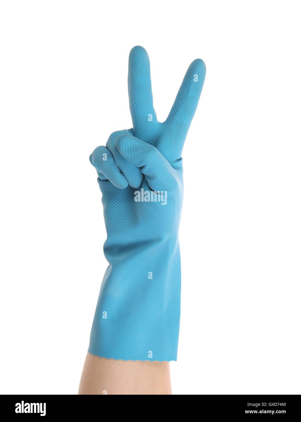 Peace glove hand hi-res stock photography and images - Alamy