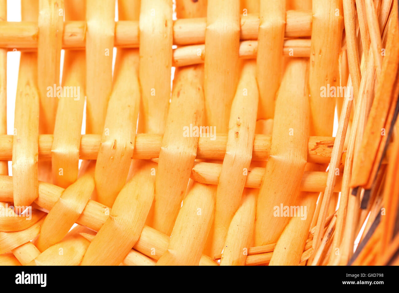 Fragment of willow wickerwork. Close up Stock Photo - Alamy