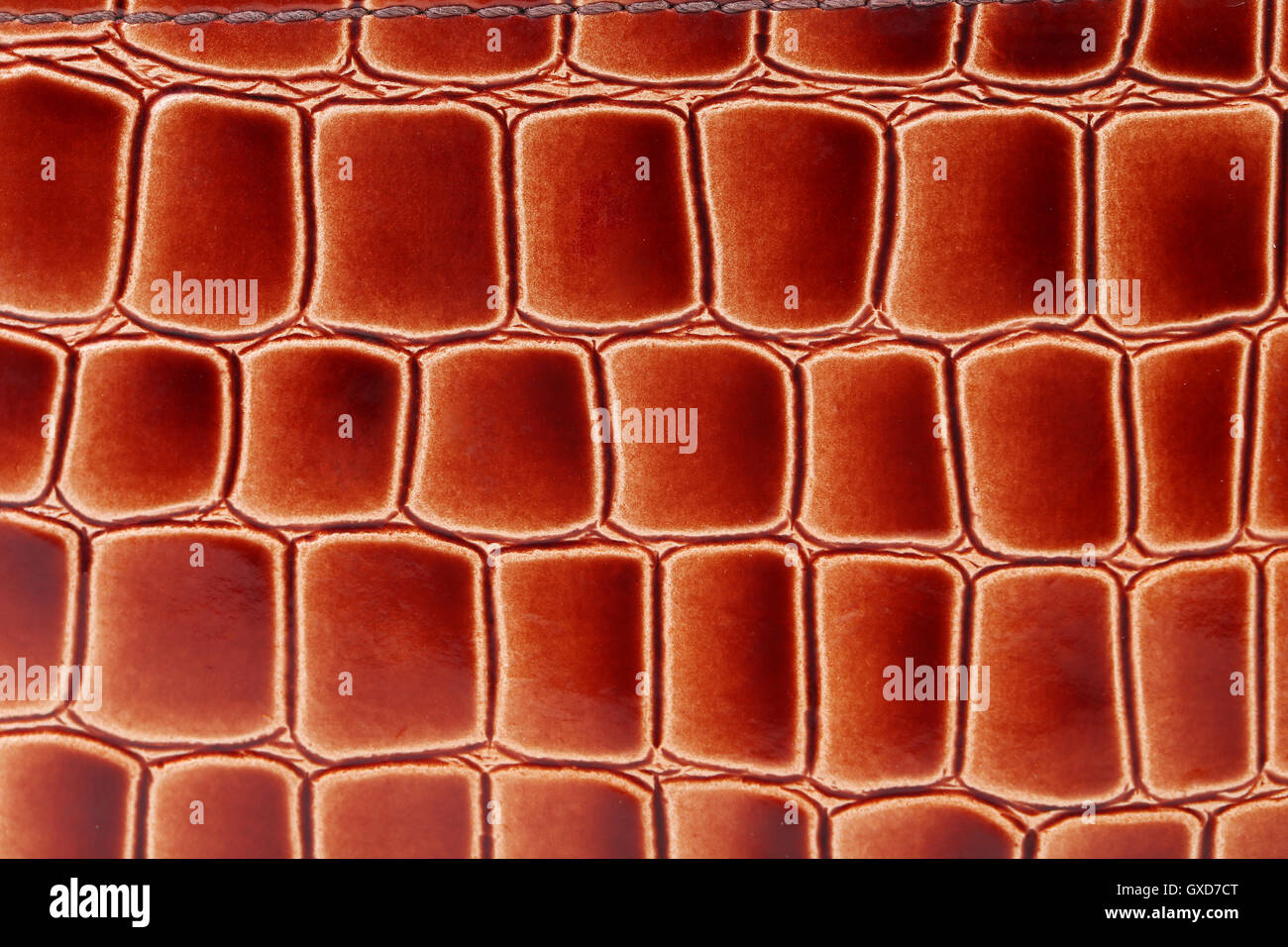 Red brown color of crocodile skin Stock Photo - Alamy