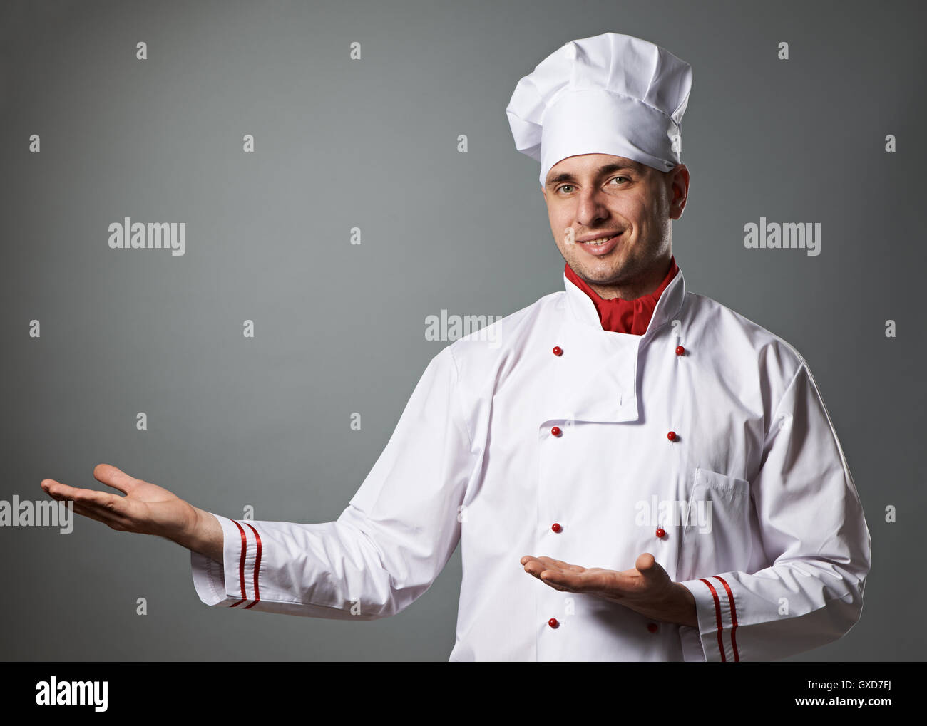 Male chef portrait Stock Photo - Alamy