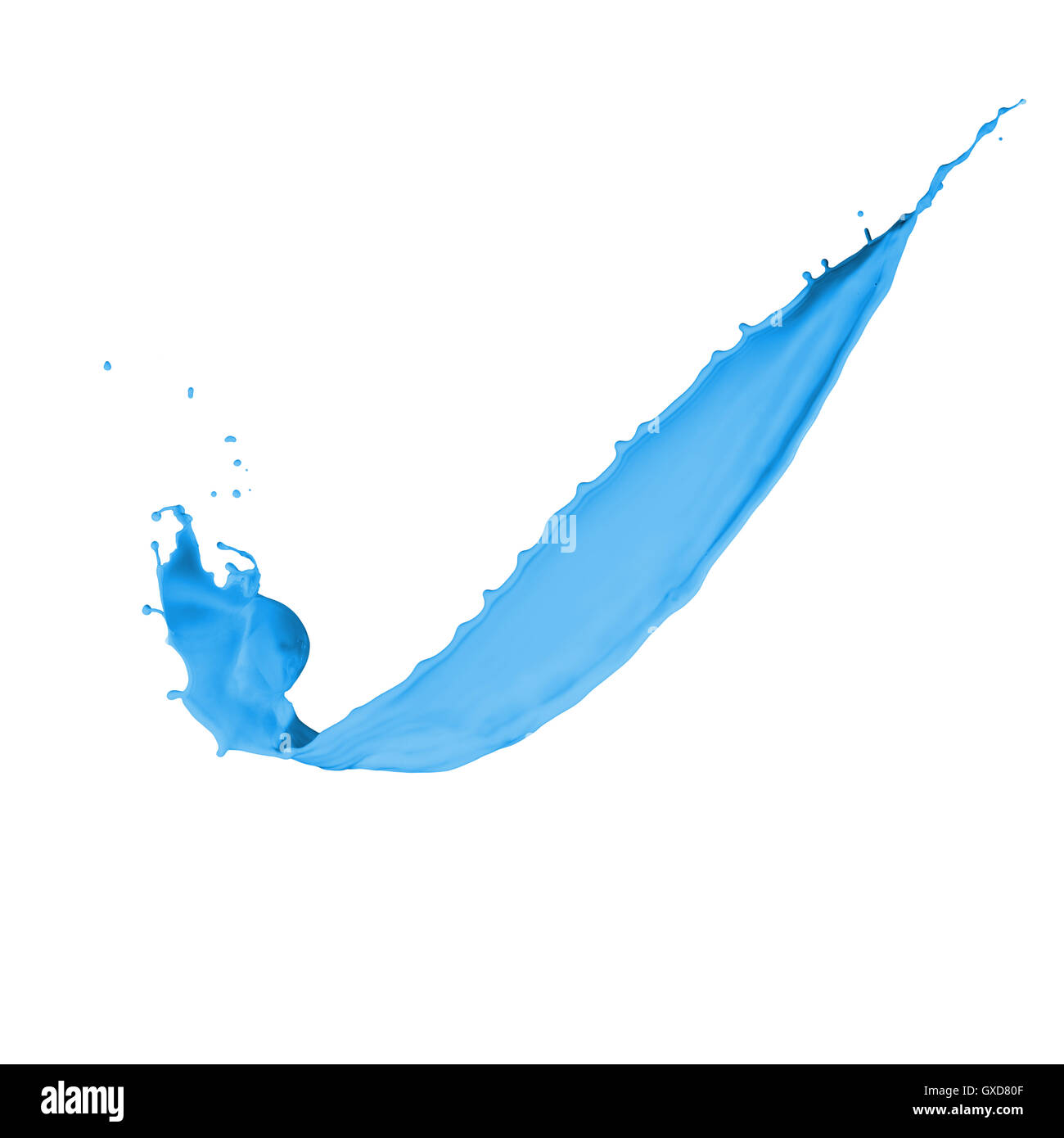 blue paint splash Stock Photo - Alamy