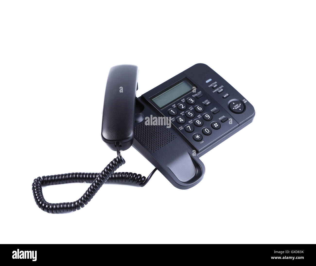 One landline phone Stock Photo - Alamy