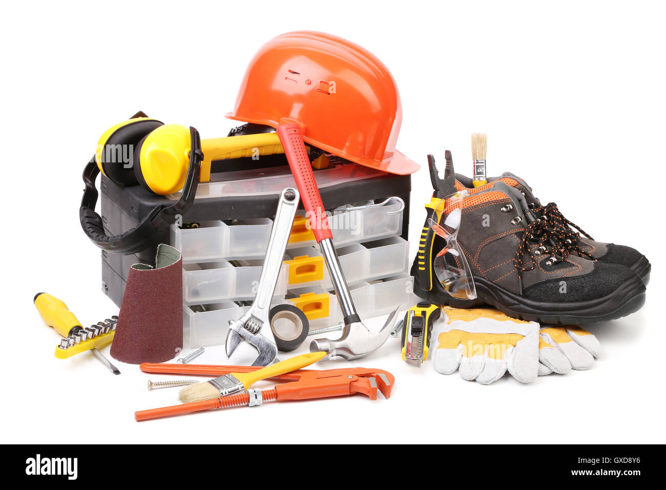 Varios working equipment Stock Photo - Alamy
