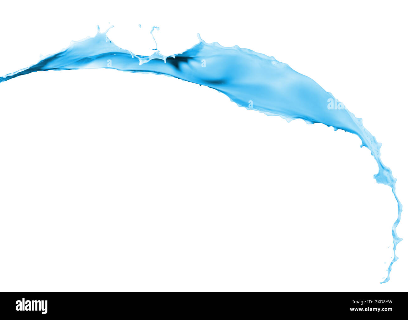 blue paint splash Stock Photo - Alamy