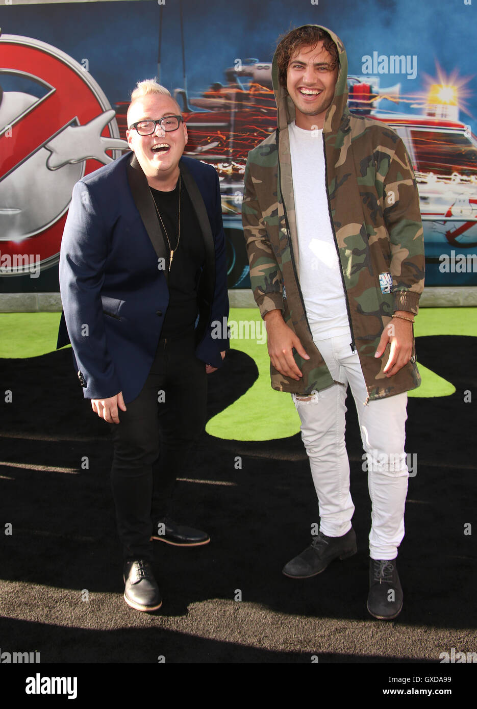 Los Angeles premiere of 'Ghostbusters' - Arrivals Featuring: Kevin Ray ...
