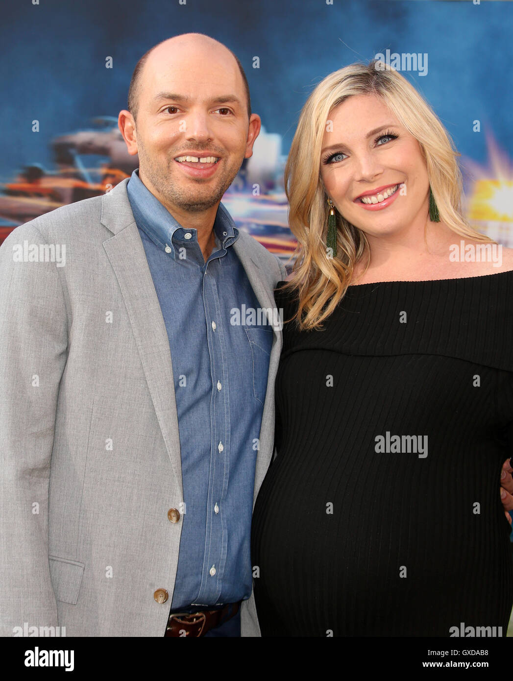 Paul Scheer And June Diane Raphael High Resolution Stock Photography ...