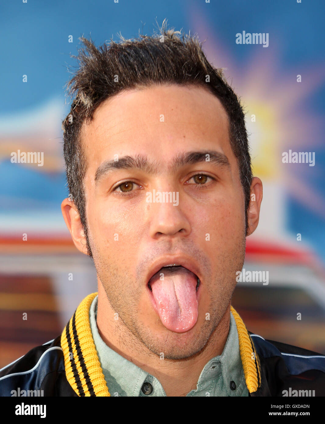 Los Angeles premiere of 'Ghostbusters' - Arrivals Featuring: Pete Wentz ...