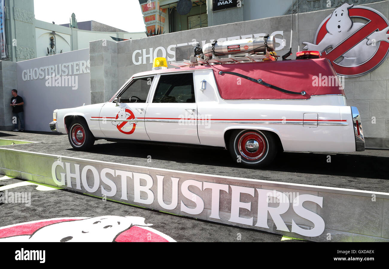 Los Angeles premiere of 'Ghostbusters' - Arrivals Featuring: Atmosphere ...