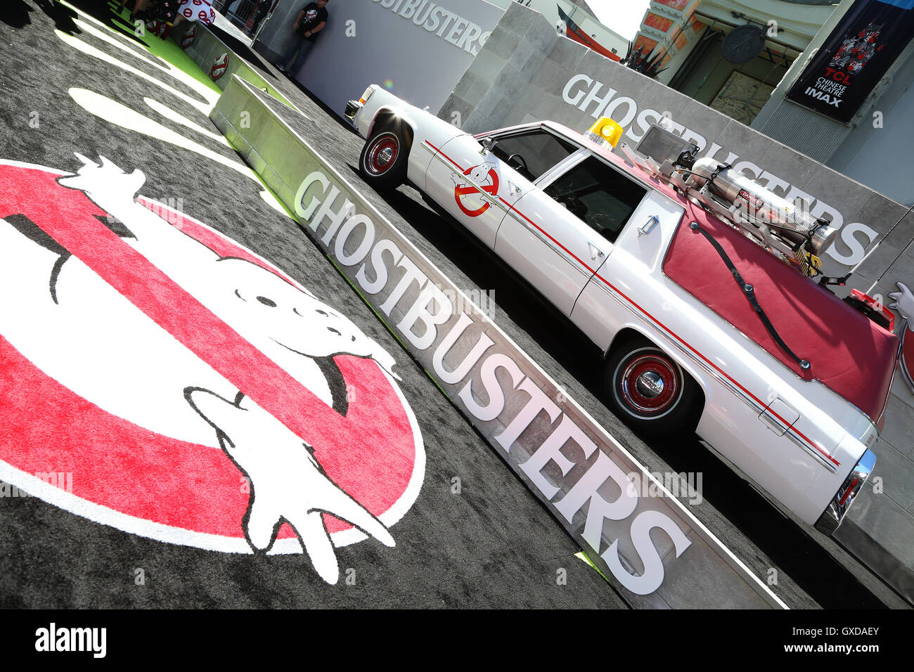Los Angeles premiere of 'Ghostbusters' - Arrivals Featuring: Atmosphere ...