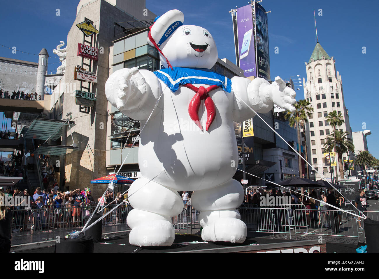Los Angeles premiere of 'Ghostbusters' - Arrivals Featuring: Atmosphere ...