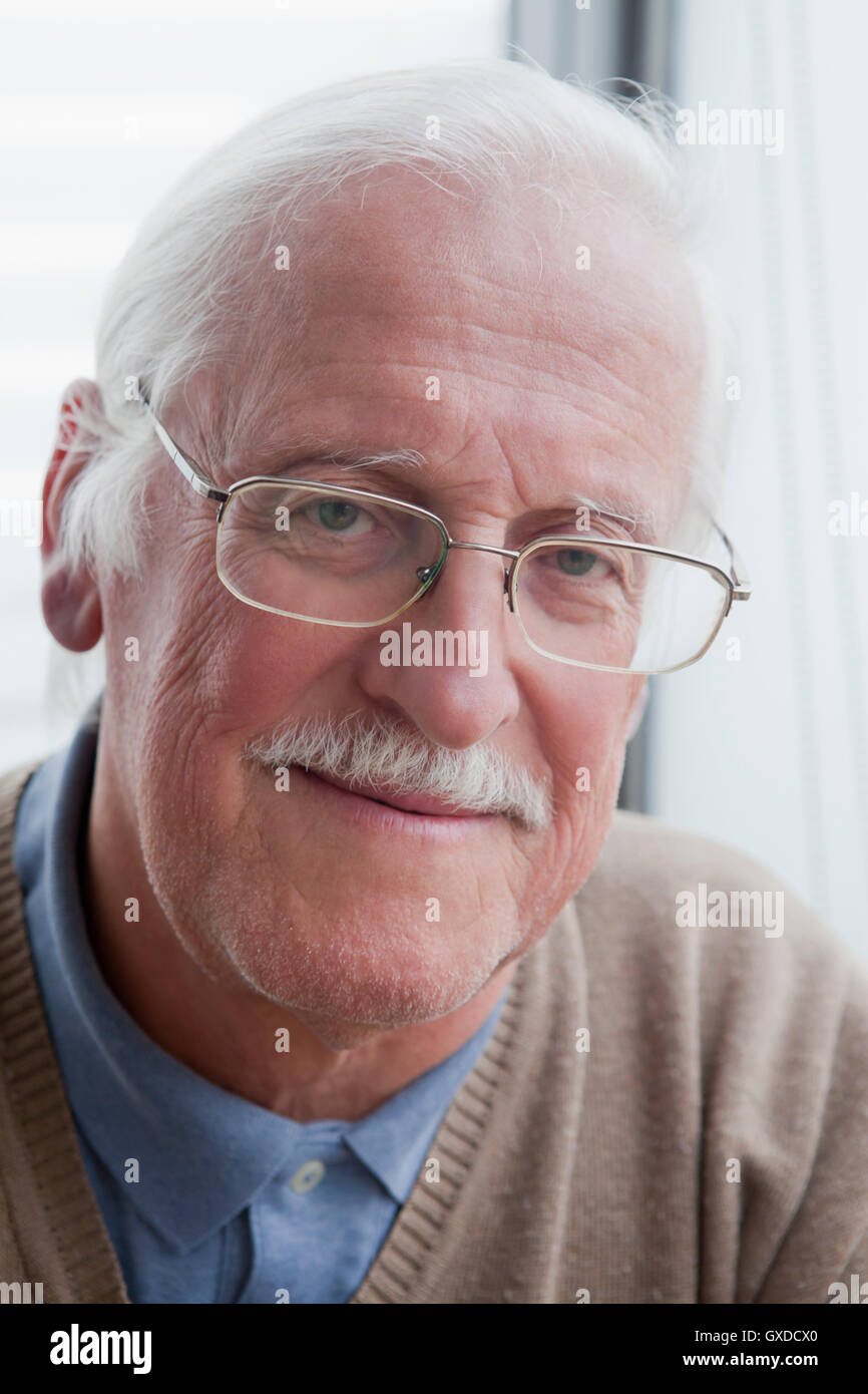 Close up calm senior hi-res stock photography and images - Alamy