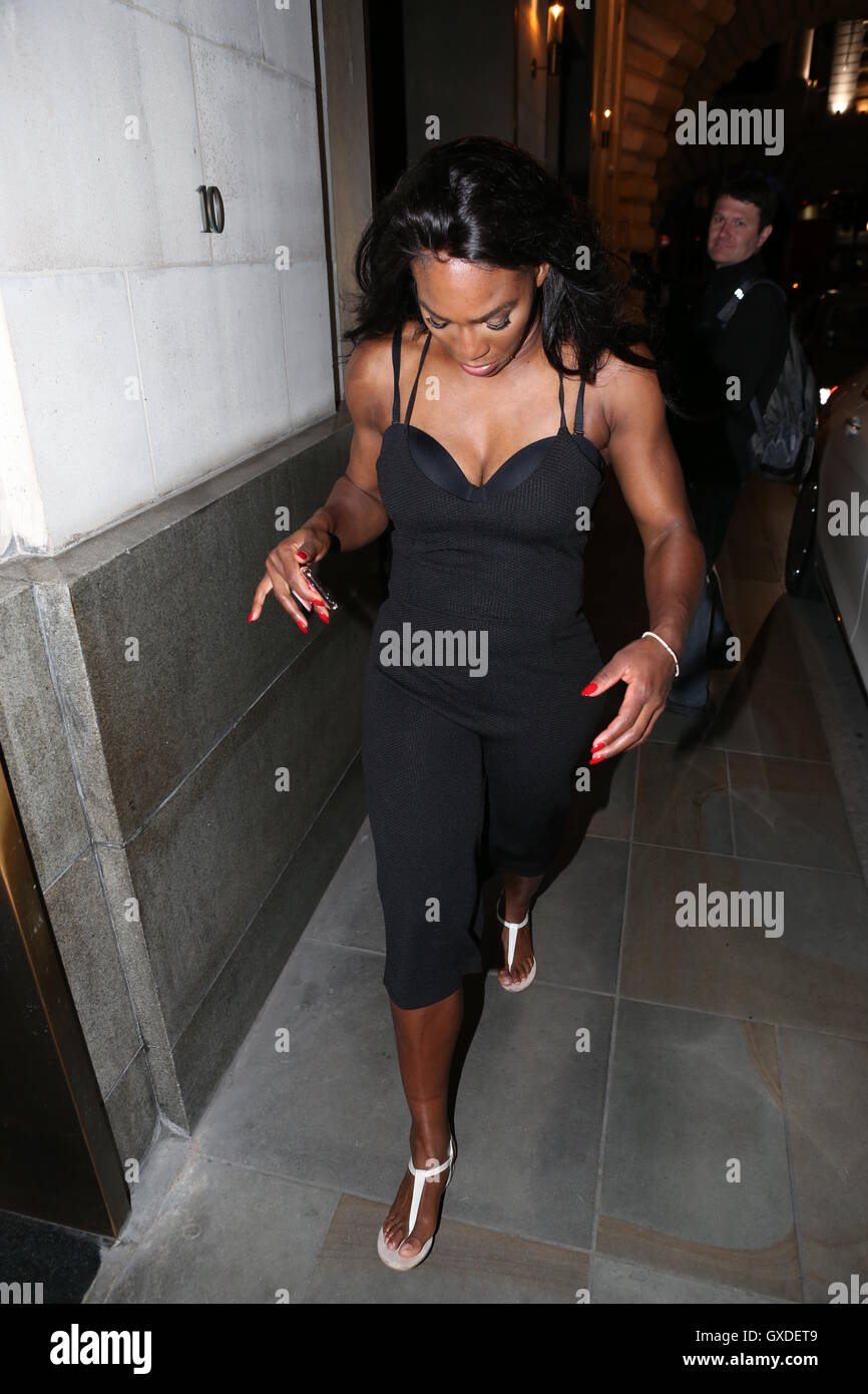 Guests attend Lewis Hamilton party to celebrate his win at the British ...