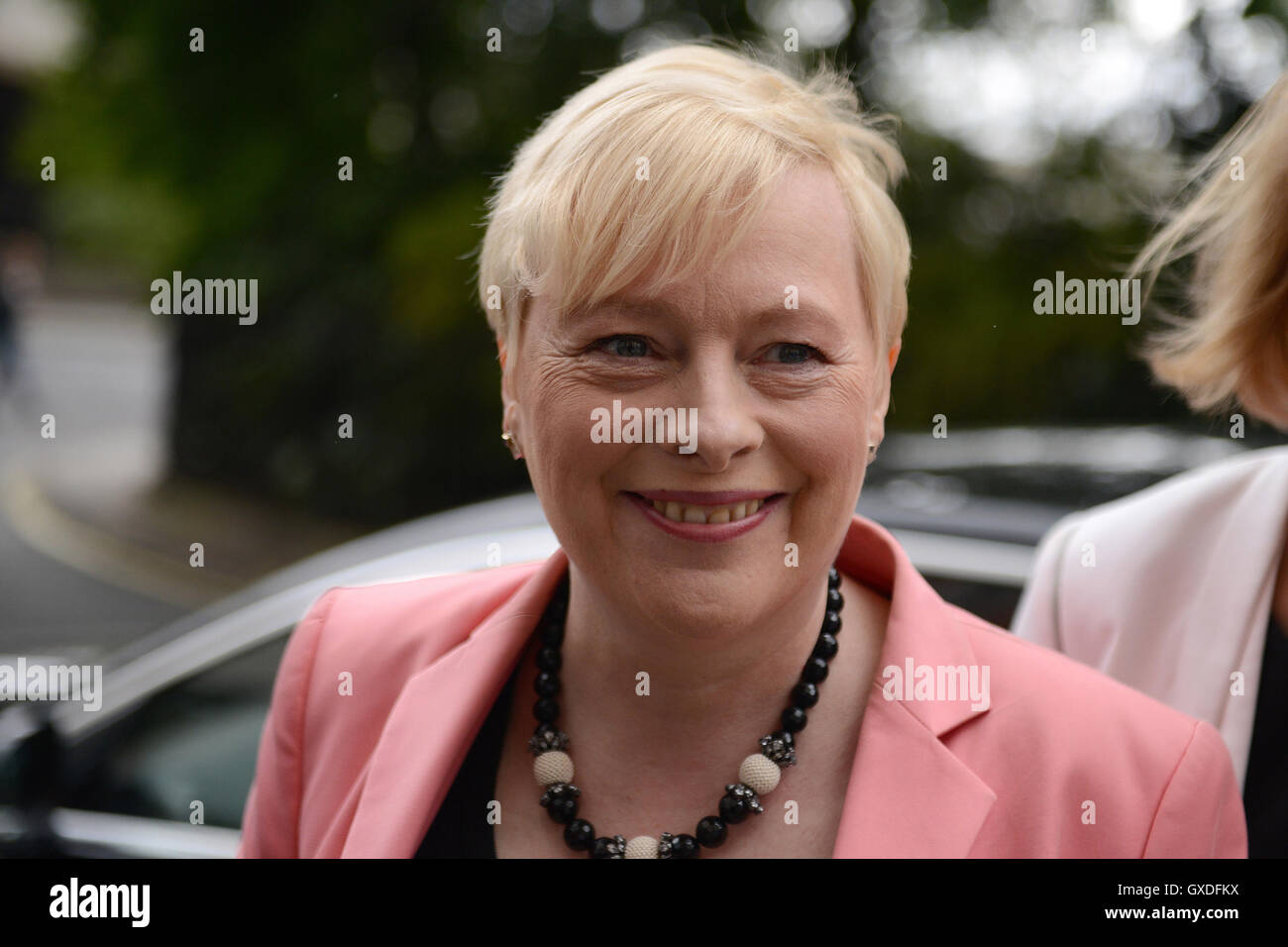 MP Angela Eagle arrives at Savoy Place to launch her Labour party ...