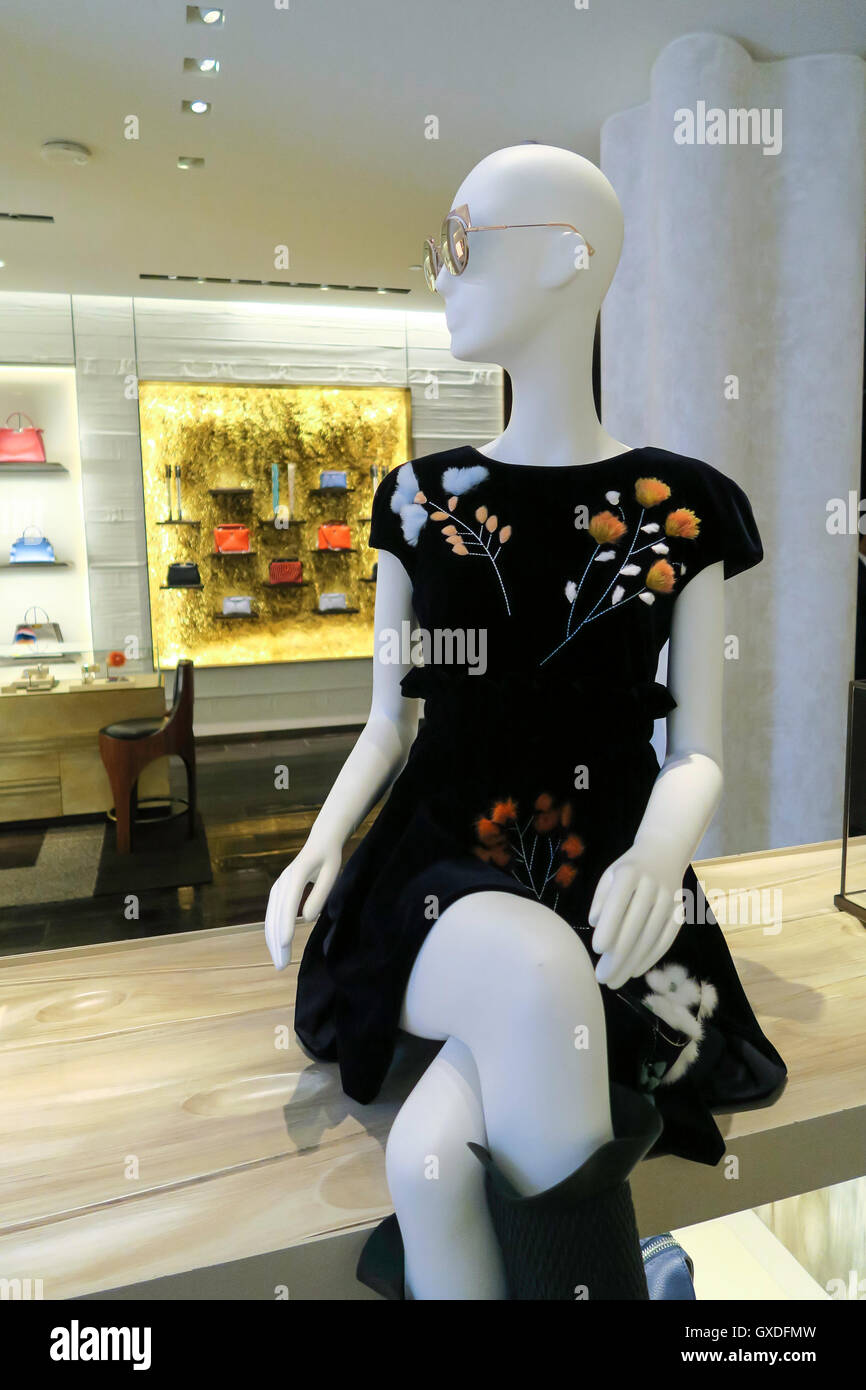 Fendi Store Interior, NYC, USA Stock Photo - Alamy