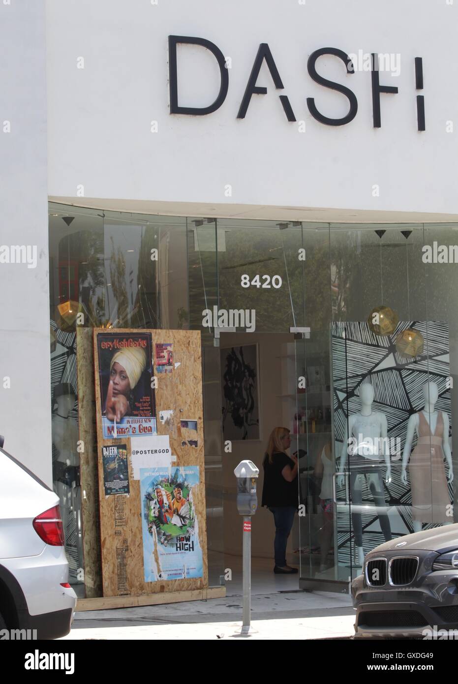 Dash boutique owned by the Kardashian sisters is still damaged, a month ...