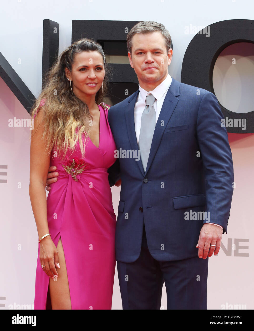 The European premiere of 'Jason Bourne' held at Odeon Leicester Square ...